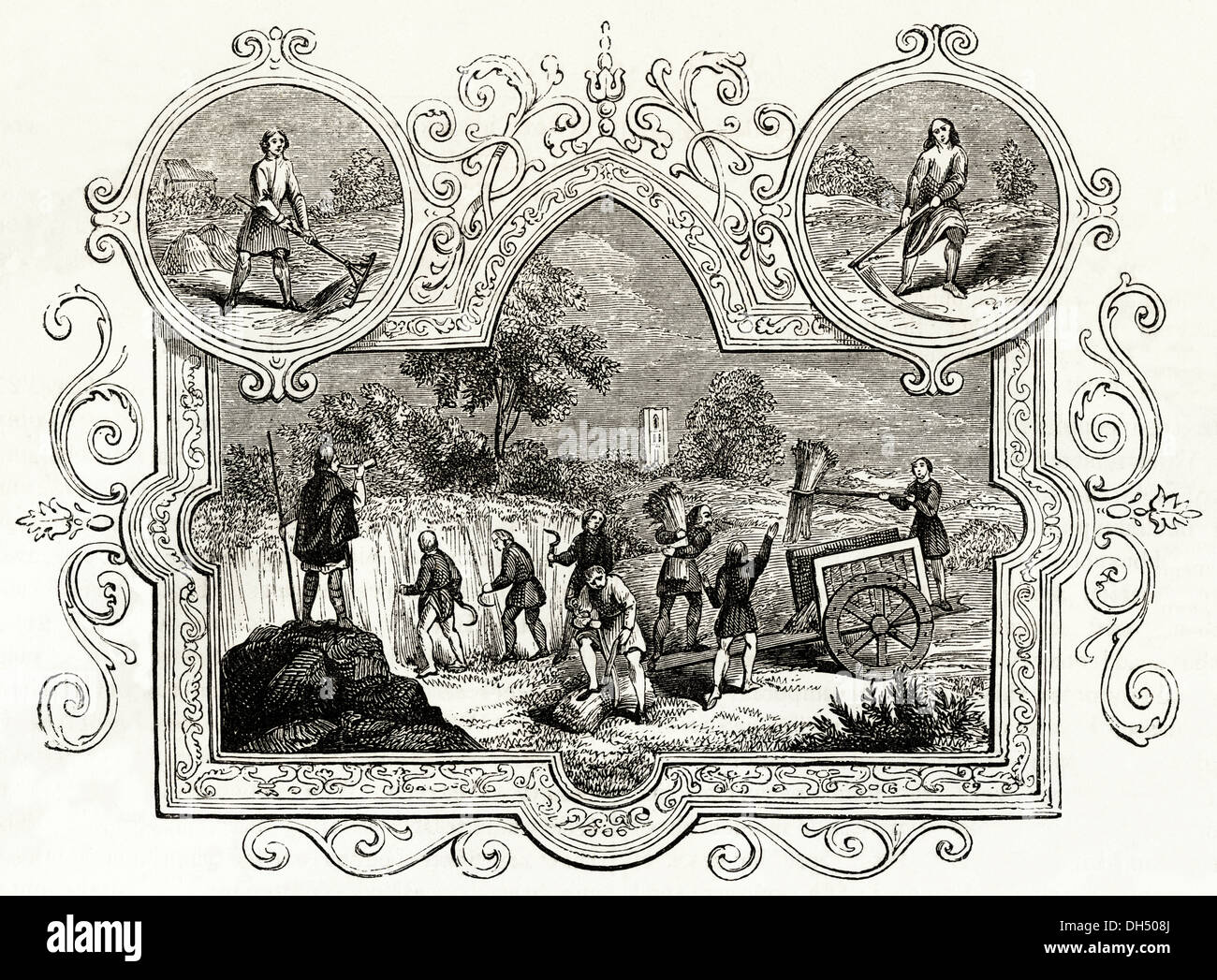 Anglo Saxon Britain. Daily life, during July in Anglo-Saxon Britain ...