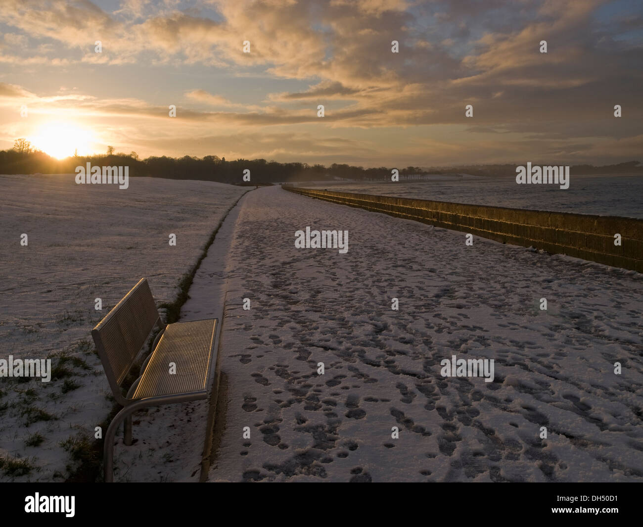 Firth of Forth, Granton, Winter Stock Photo - Alamy