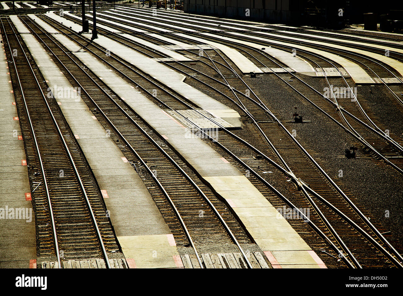 Train junction hi-res stock photography and images - Alamy