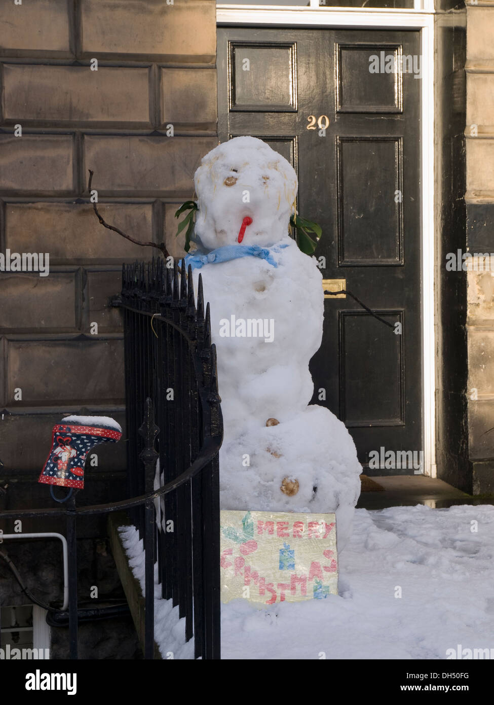 Edinburgh new town christmas hi-res stock photography and images - Alamy