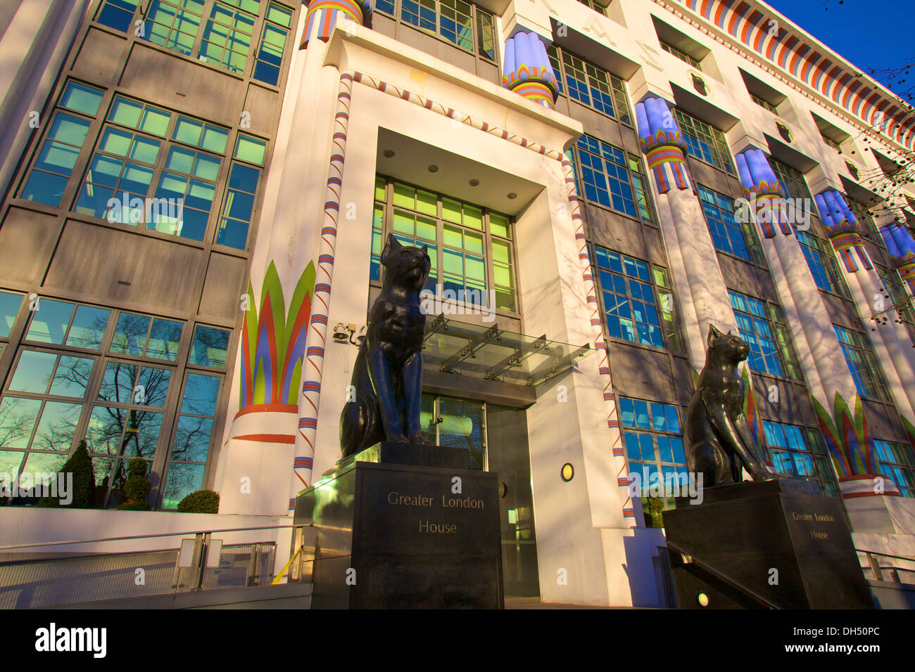 Greater London House, London, England Stock Photo - Alamy