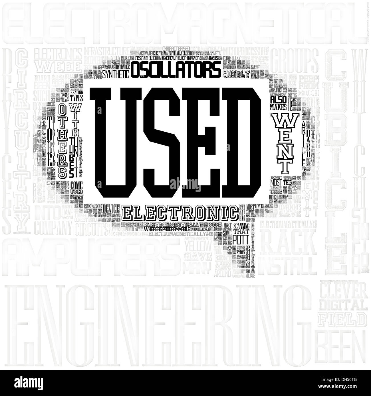 Pictures and words Cut Out Stock Images & Pictures - Alamy