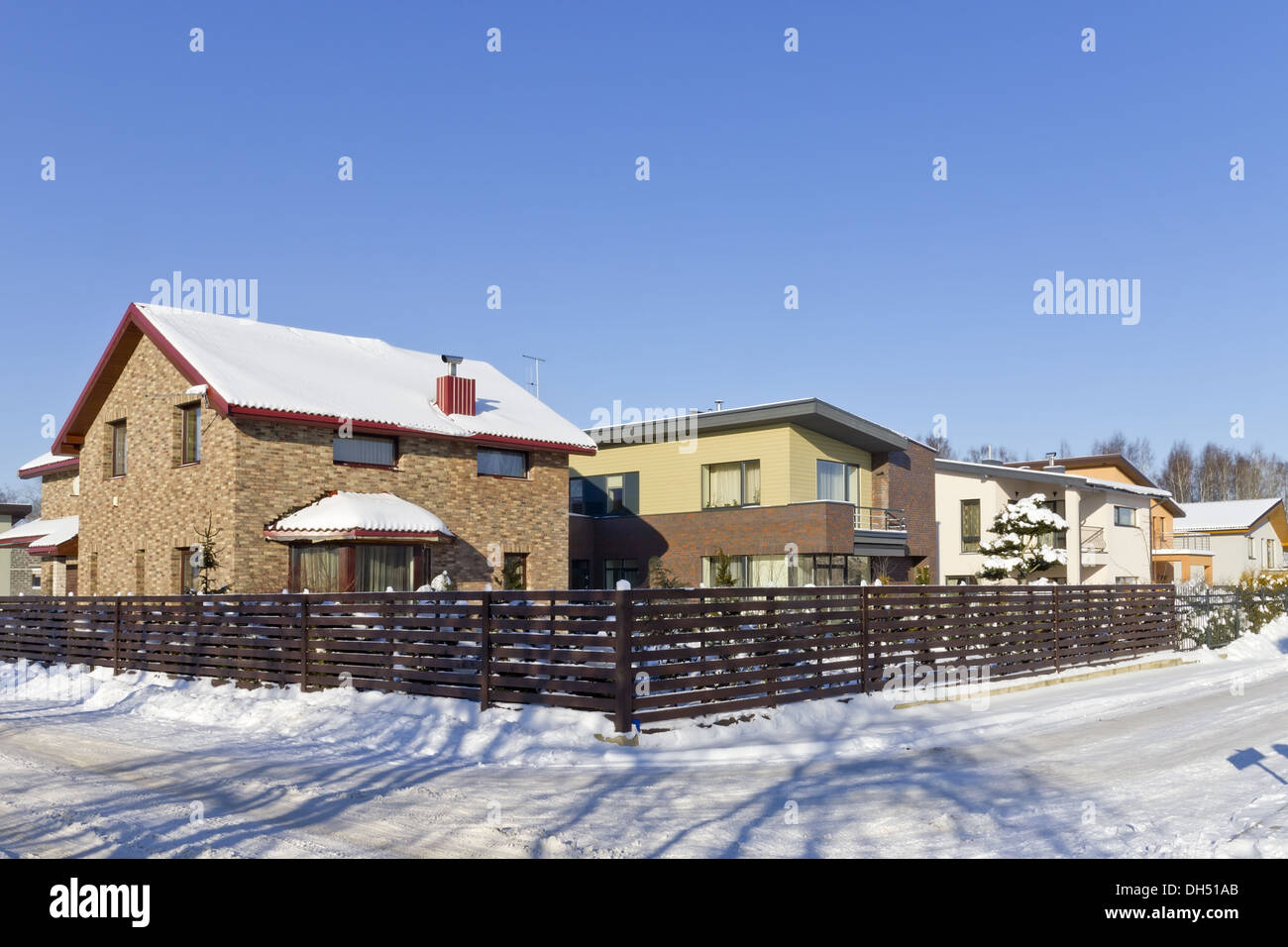 Modern village hi-res stock photography and images - Alamy