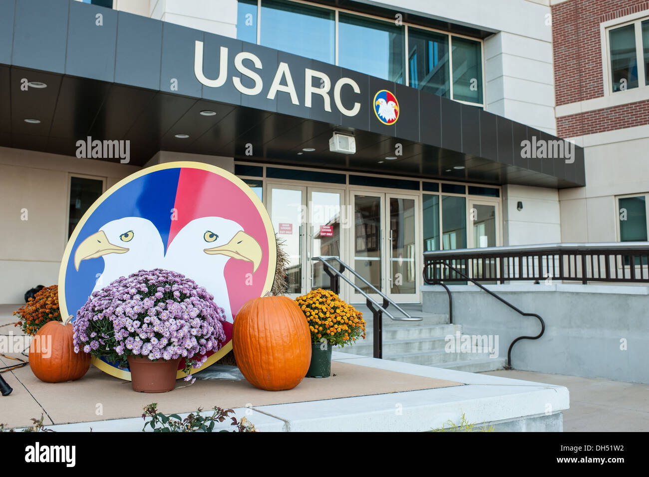 U s army forces command headquarters building hi-res stock photography ...