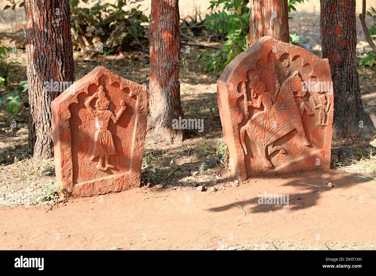 Tribal deities, Jhabua, Madhya Pradesh, India Stock Photo - Alamy