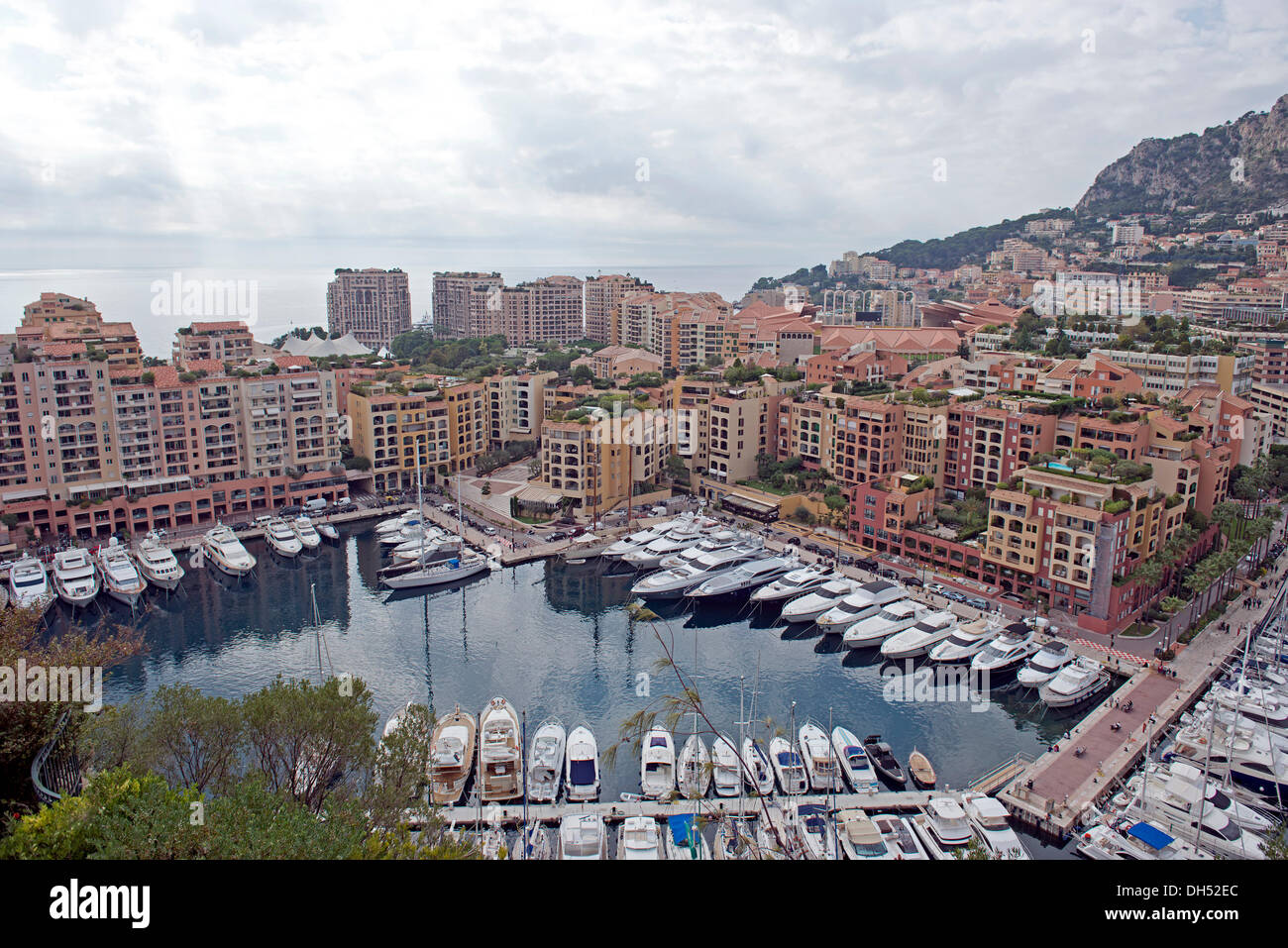 New residential development in Monaco looking from the area of the ...