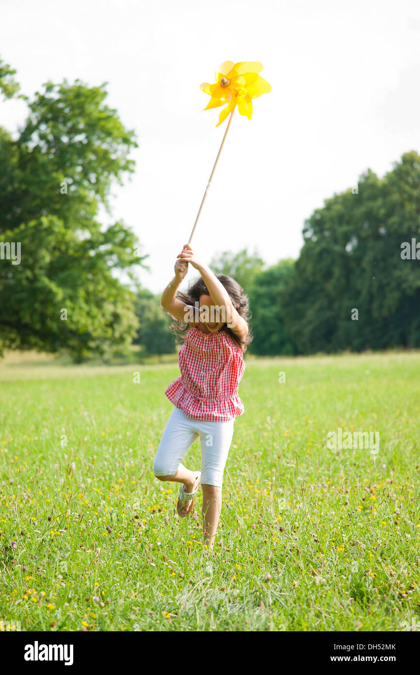 Girl on a running wheel hi-res stock photography and images - Alamy