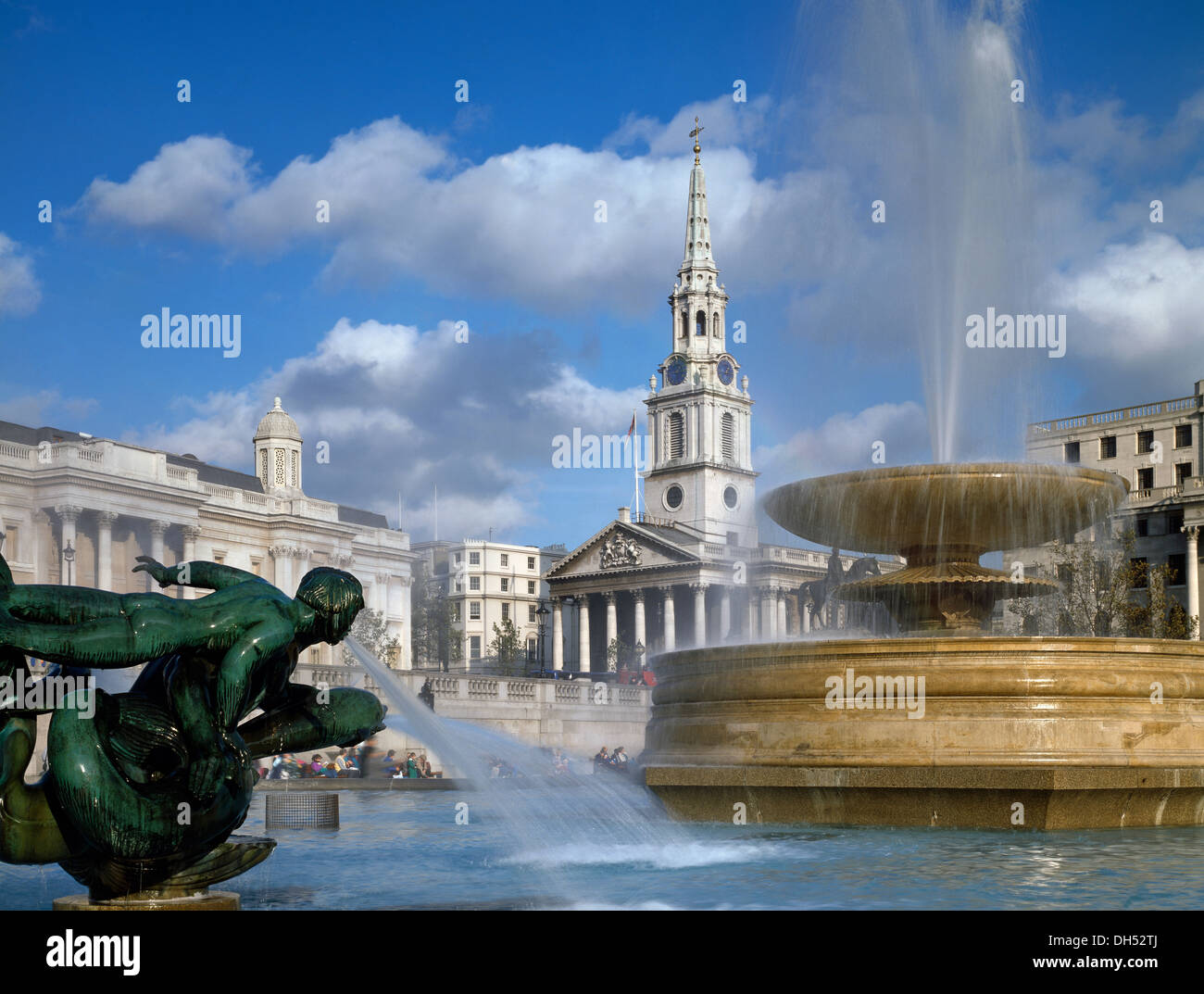Trafalgar Square, London, England, UK Stock Photo - Alamy