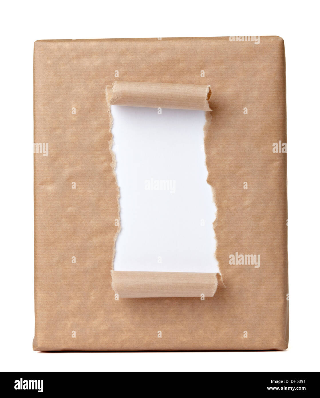 Ripped open gift hi-res stock photography and images - Alamy