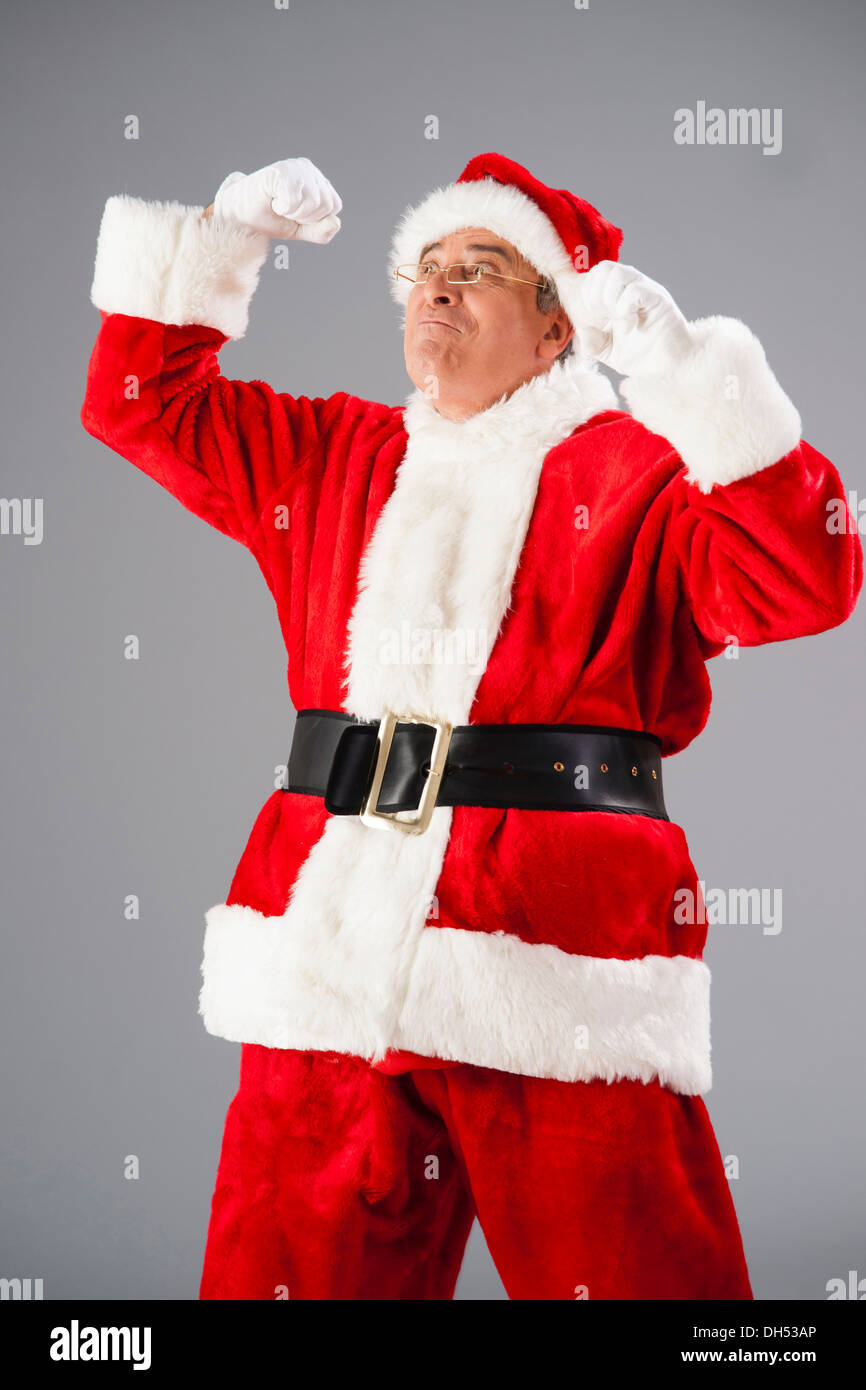 Cheering santa claus hi-res stock photography and images - Alamy
