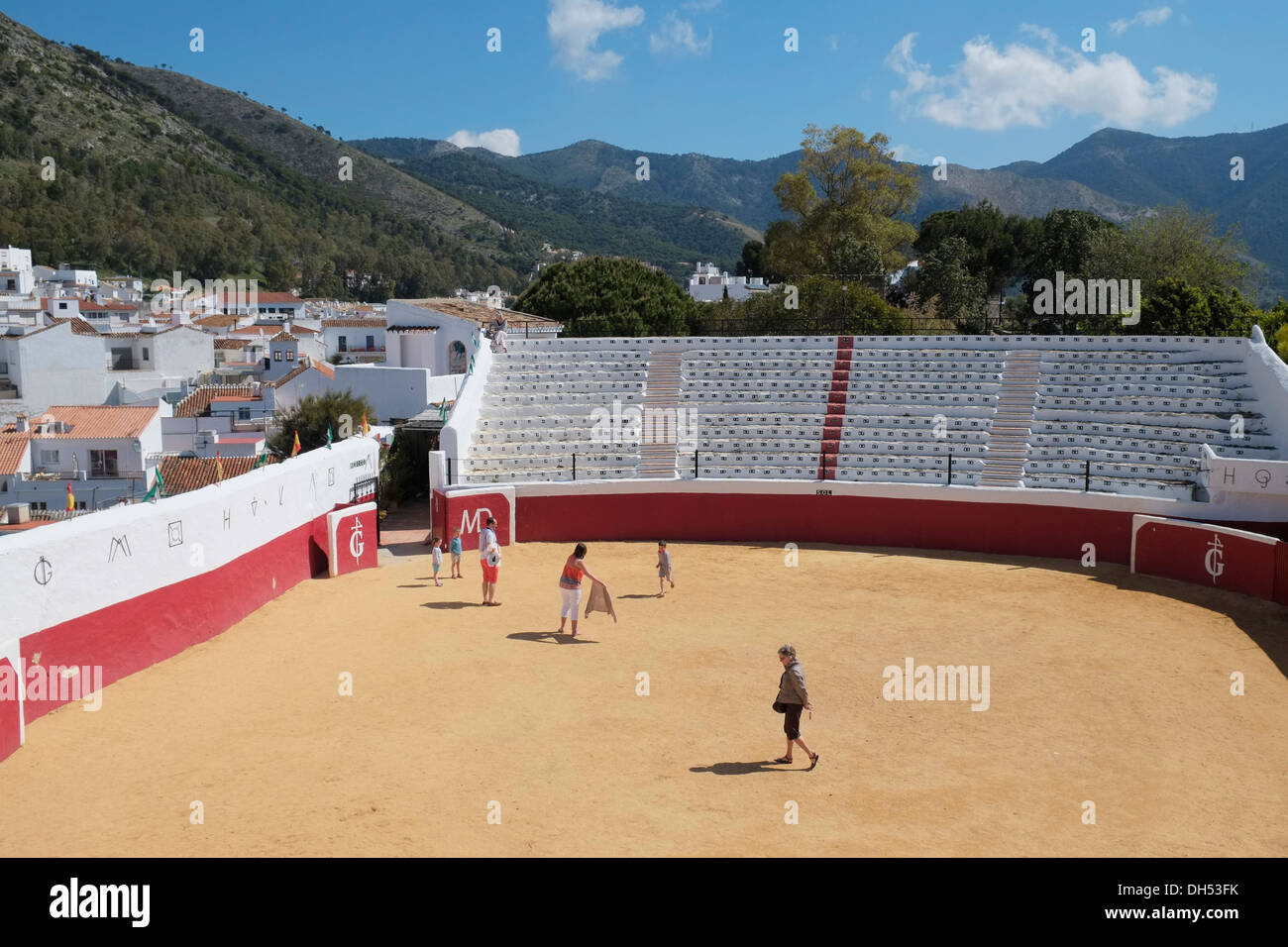 The bull ring at mijas hi-res stock photography and images - Alamy