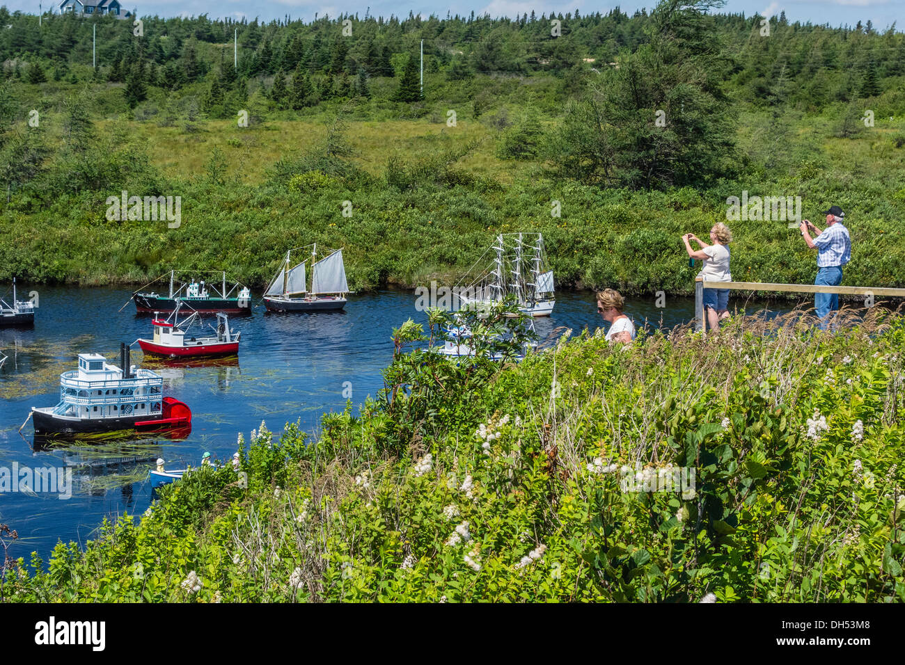 Maxwell morgans river of boats hi-res stock photography and images - Alamy