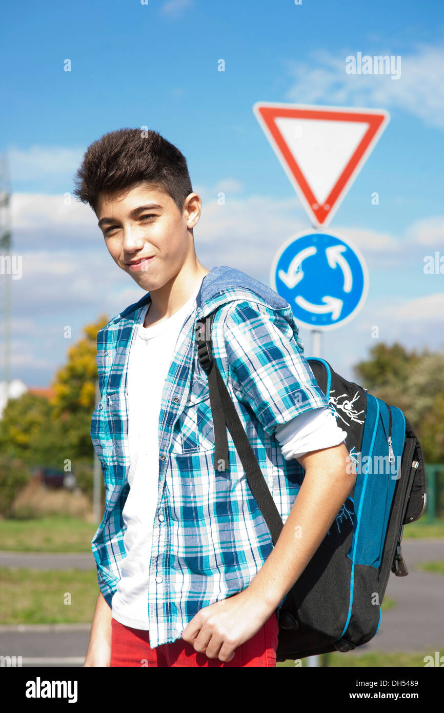 German boy teen smile hi-res stock photography and images - Alamy