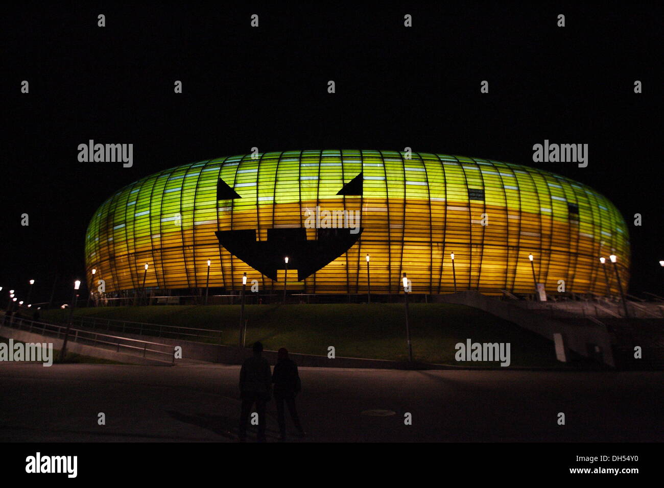 Gdansk, Poland 31st, October 2013 PGE Arena stadium become probably the ...