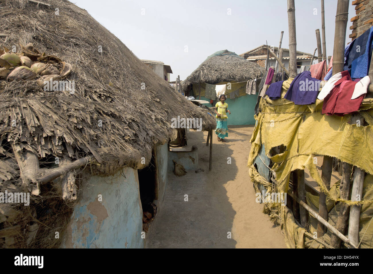 Village settlement, Orissa, India Stock Photo - Alamy