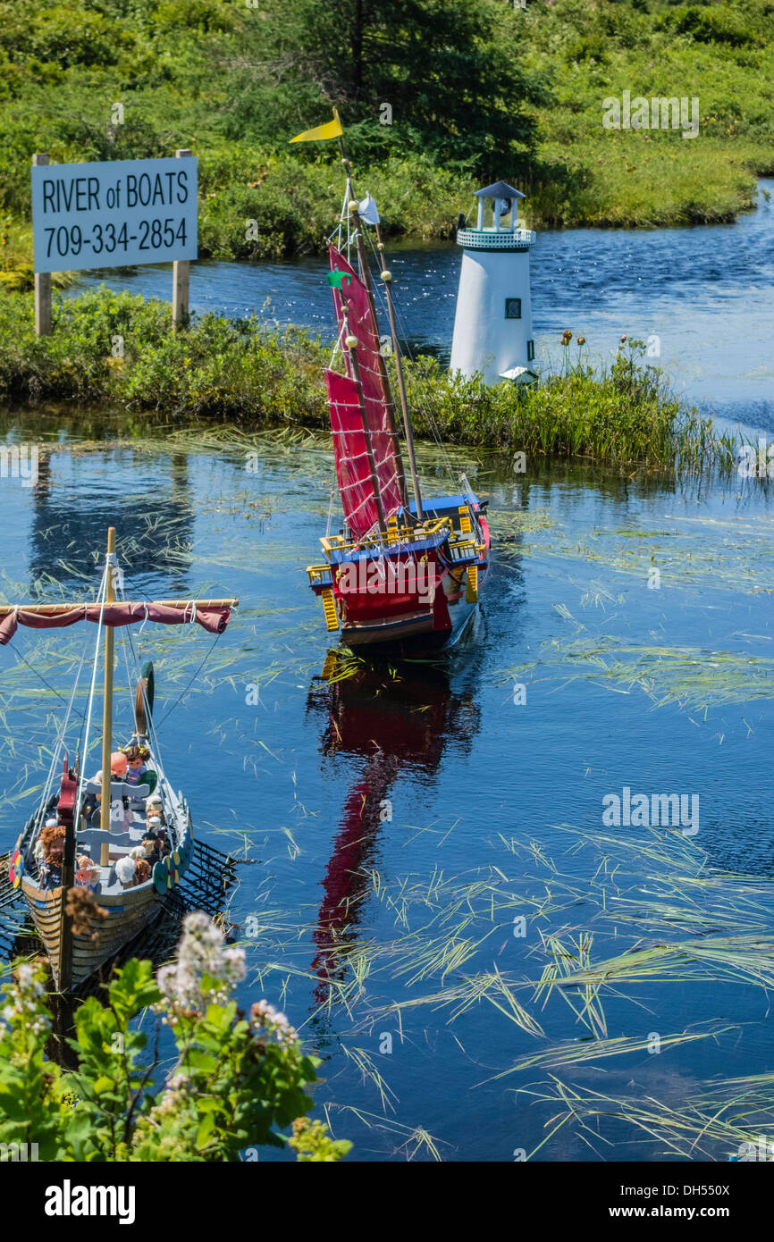 Views of Maxwell Morgan's "River of Boats," a collection of hand-made ...