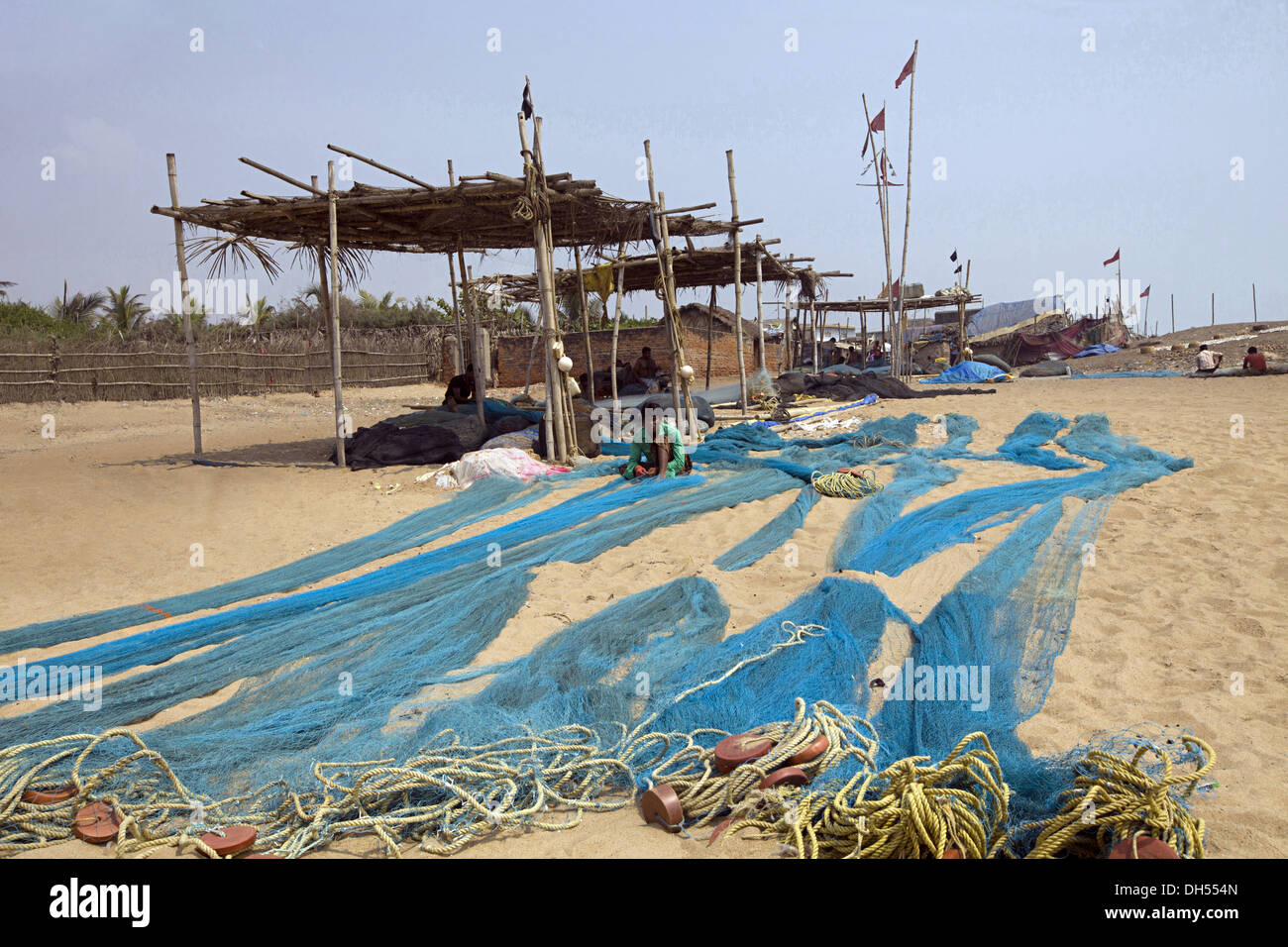 Man throwing fishing net india hi-res stock photography and images - Alamy