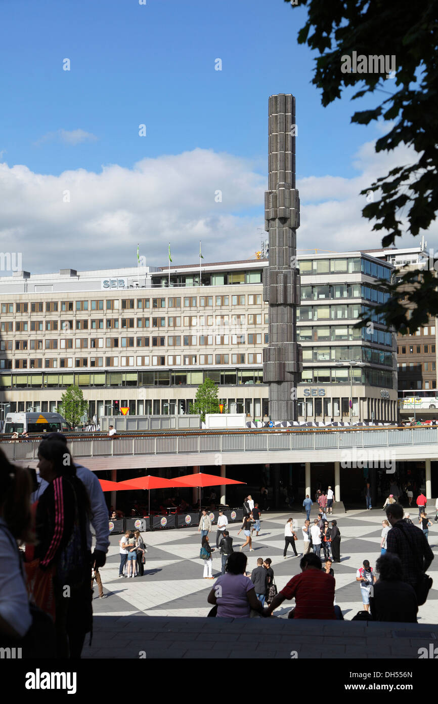 Sergels Torg, Stockholm, Sweden Stock Photo - Alamy