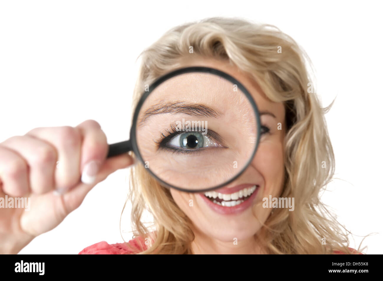 Private eye magnifying glass hi-res stock photography and images - Alamy