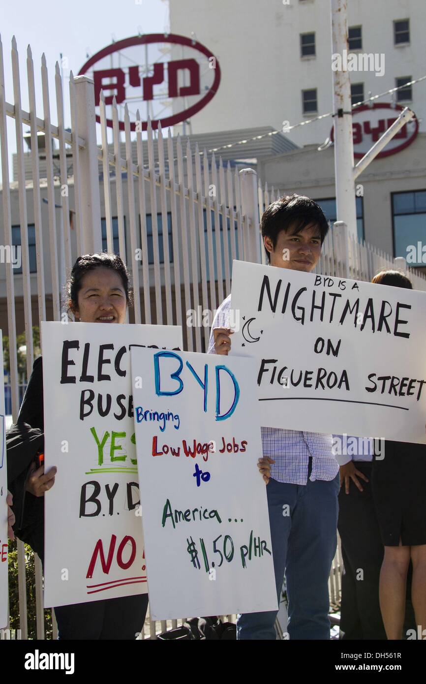 Los Angeles, California, USA. 31st Oct, 2013. Members of Los Angeles ...