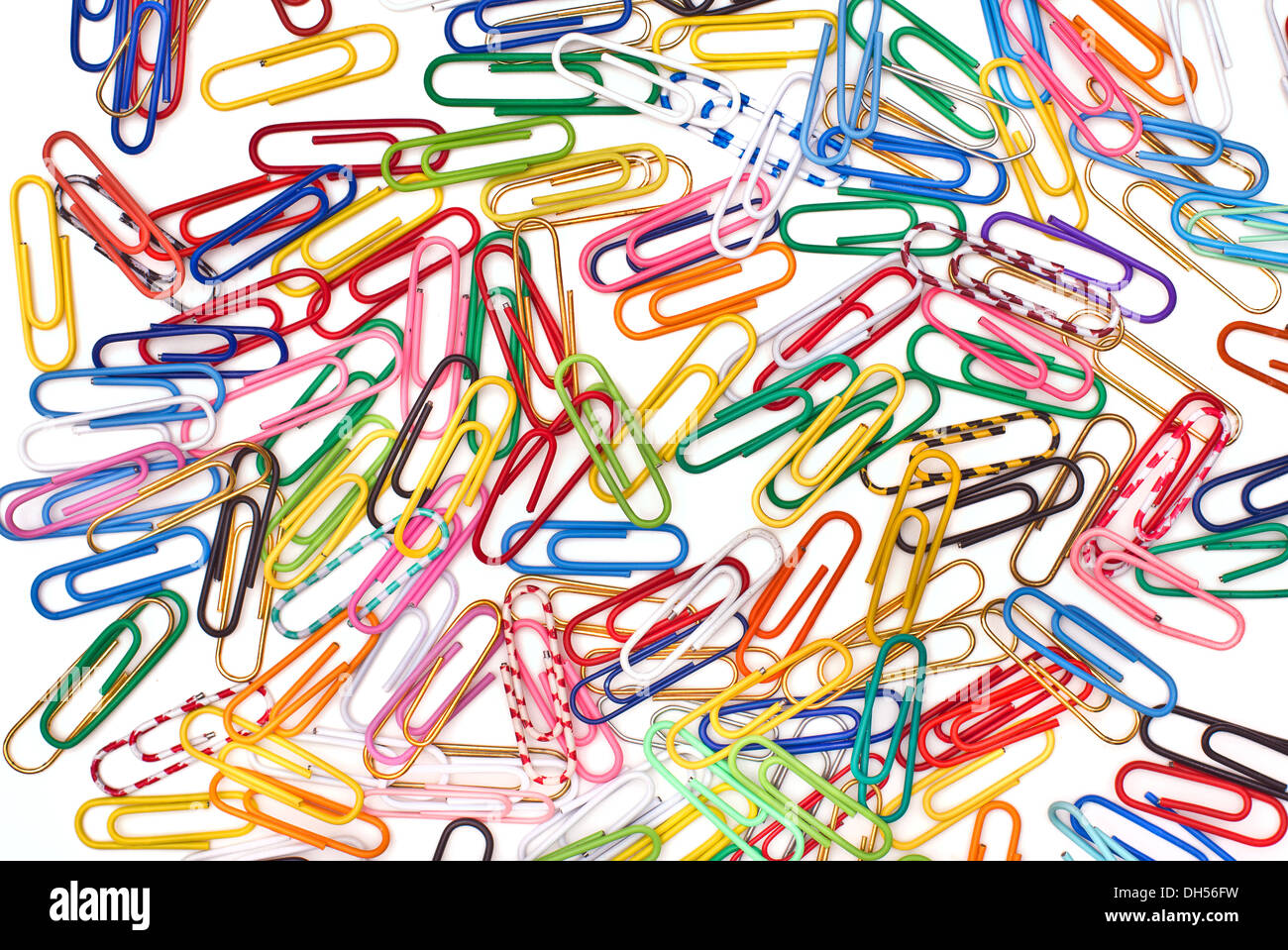 Different paper clips as background Stock Photo - Alamy