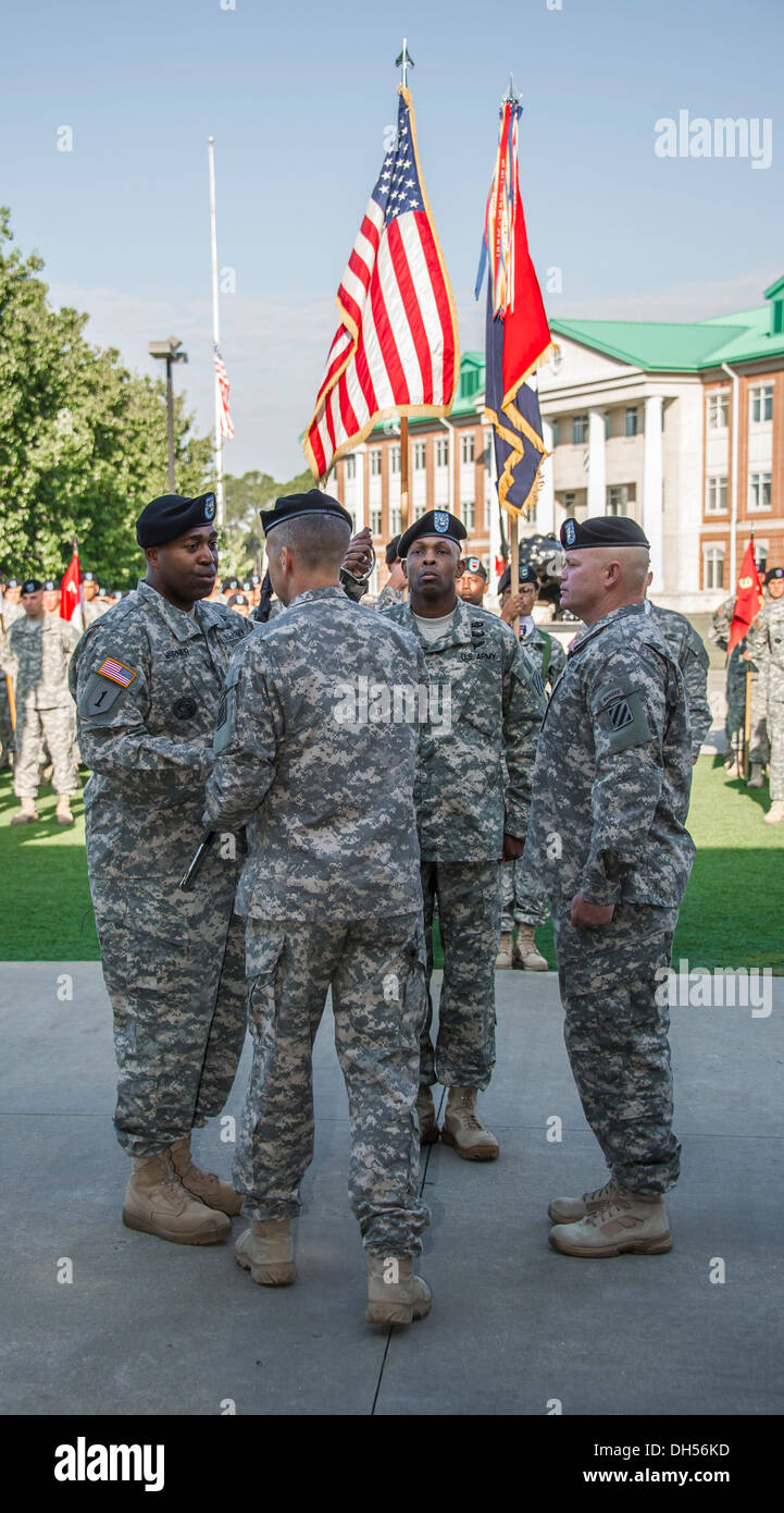 Col. Scott Jackson, commander, 2nd Armored Brigade Combat Team ...