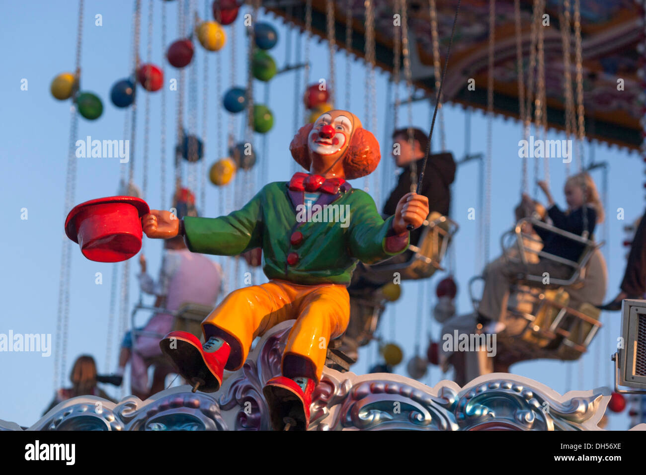 Chair swing ride or Chair-O-Planes in the world's largest beer festival ...
