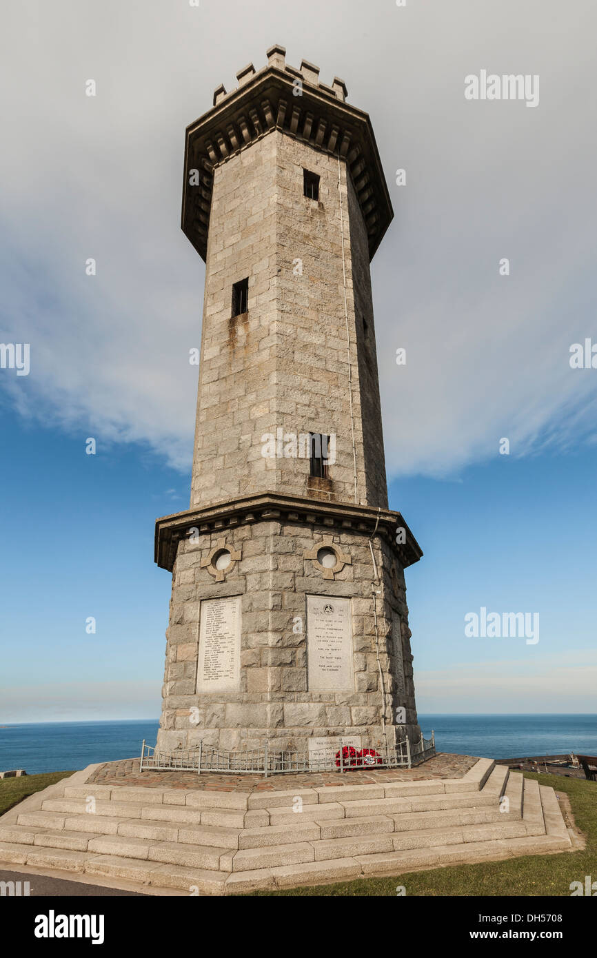 Macduff War memorial in Aberdeenshire,Scotland Stock Photo - Alamy