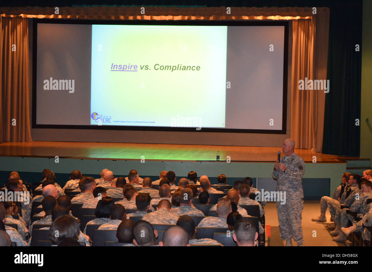 Command Sgt. Major David L. Stewart, command sergeant major of the ...