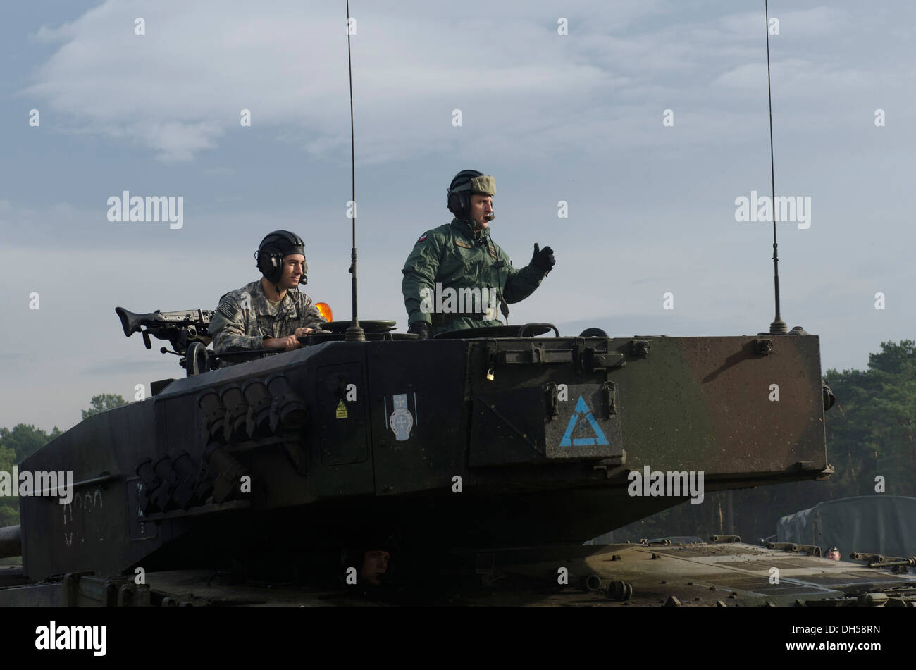 Paratroopers from Troop A, 1st Squadron, 91st Cavalry Regiment ...