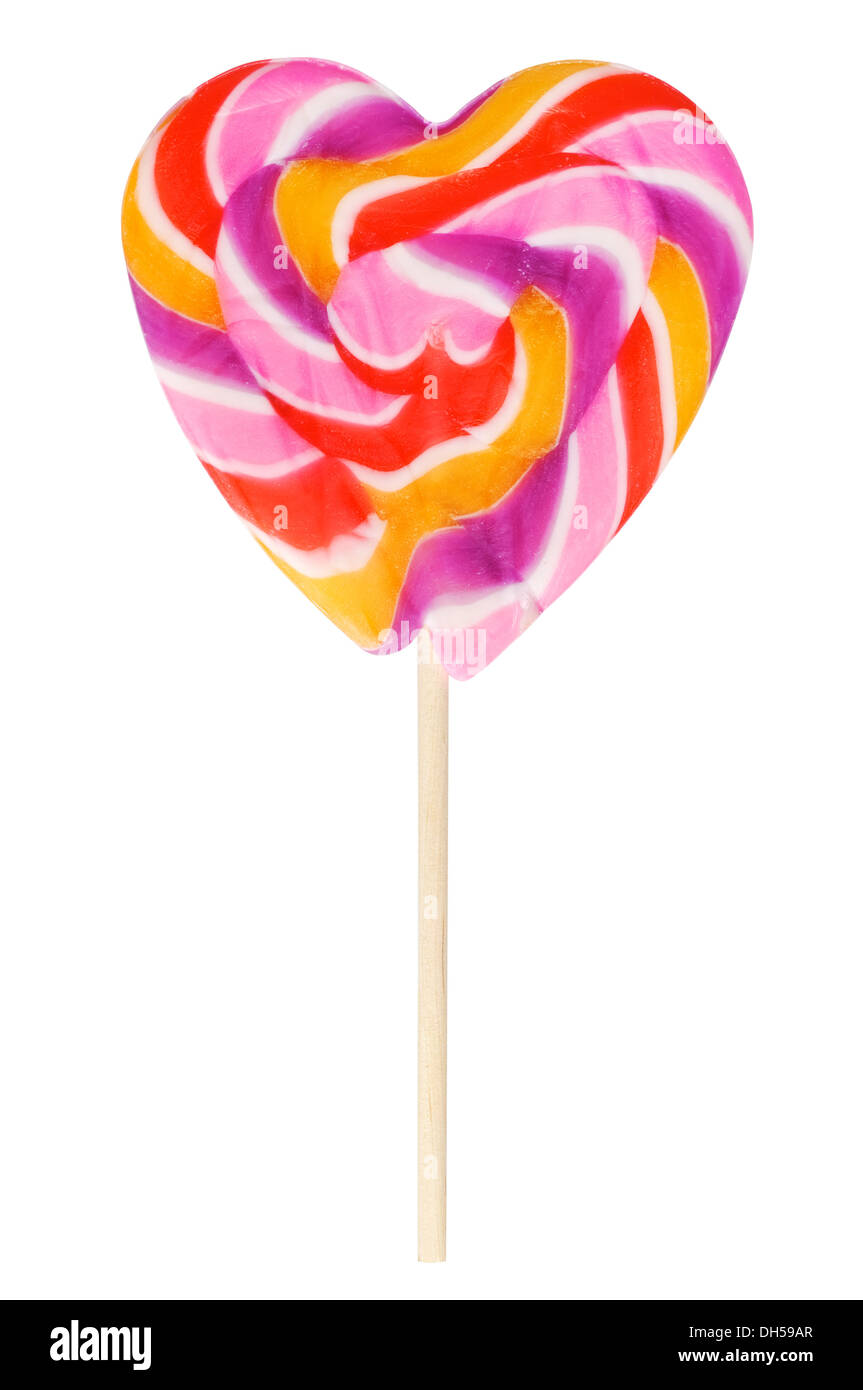 Round pink love heart Cut Out Stock Images & Pictures - Alamy