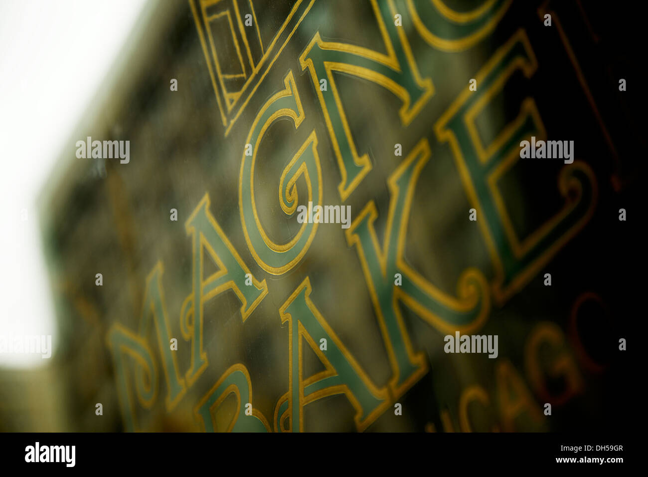 Homemade Chocolate Cupcake. Magnolia Bakery Shop Stock Photo - Alamy