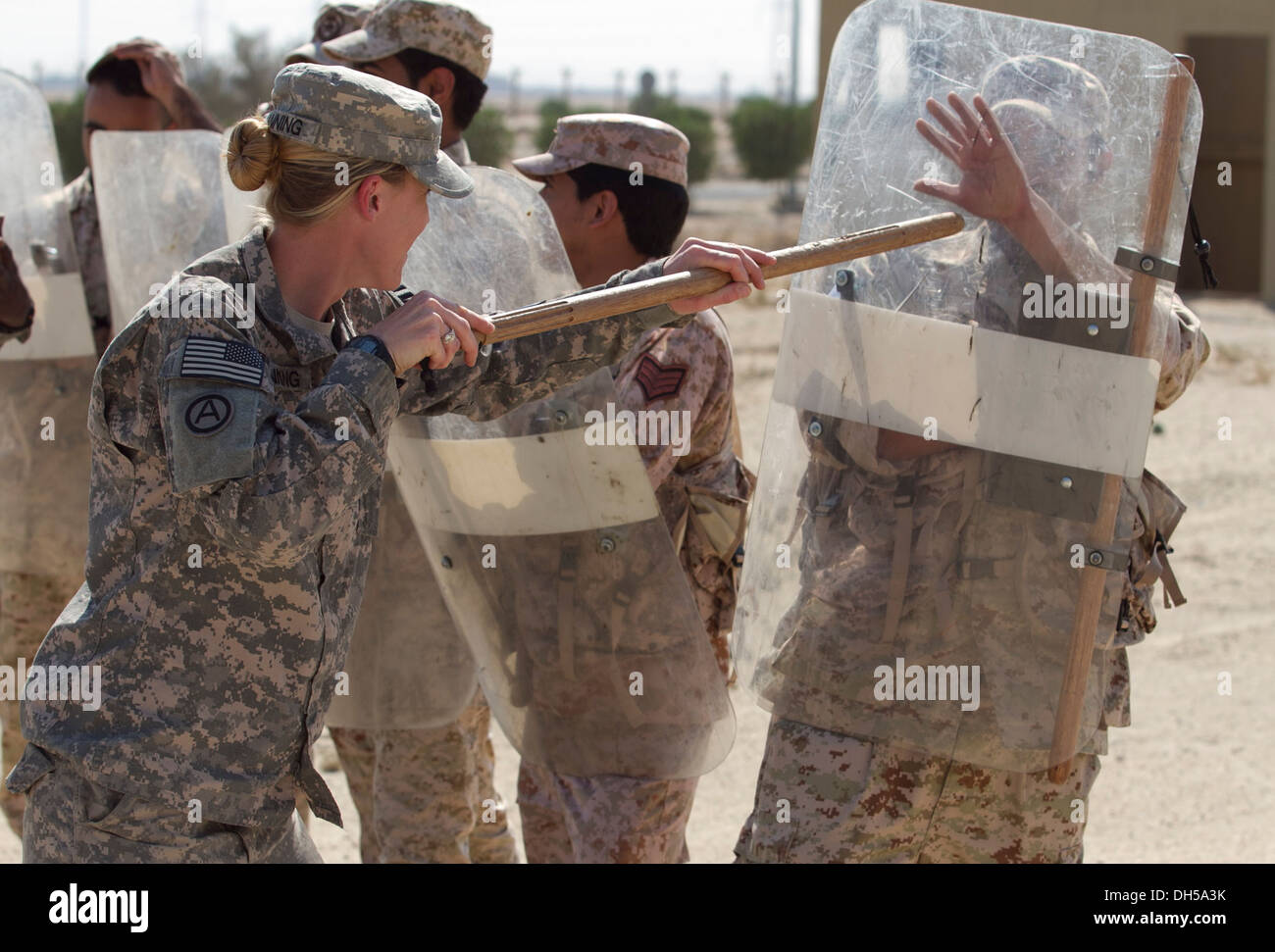 U.S. Army Reserve Cpl. Sara Manning, a military police officer with ...