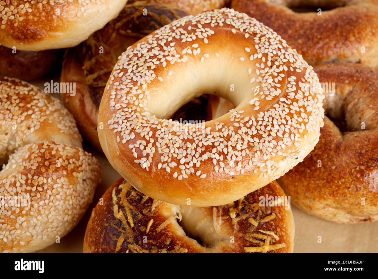 Bagel closeup hi-res stock photography and images - Alamy