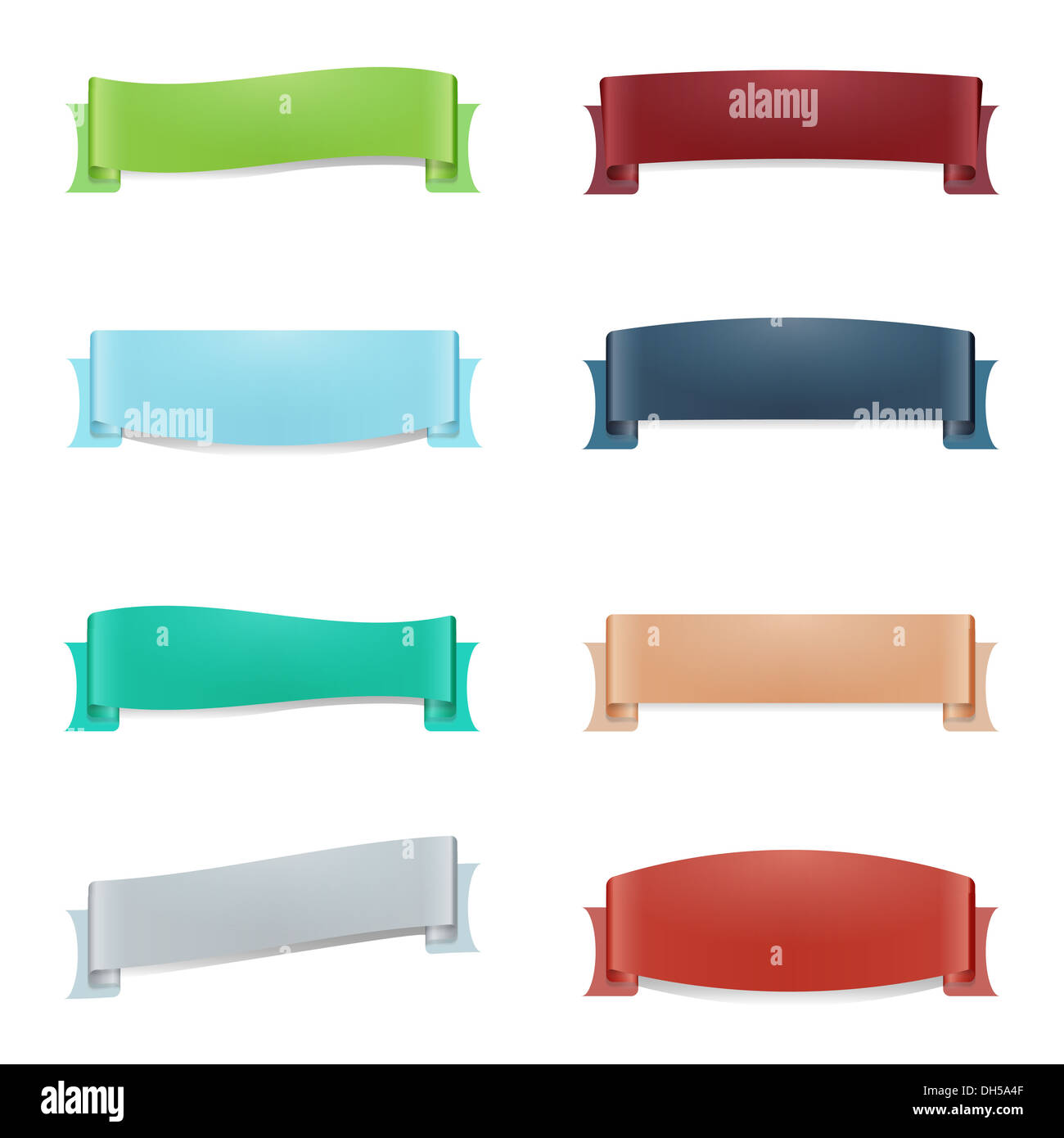 Ribbon set hi-res stock photography and images - Alamy