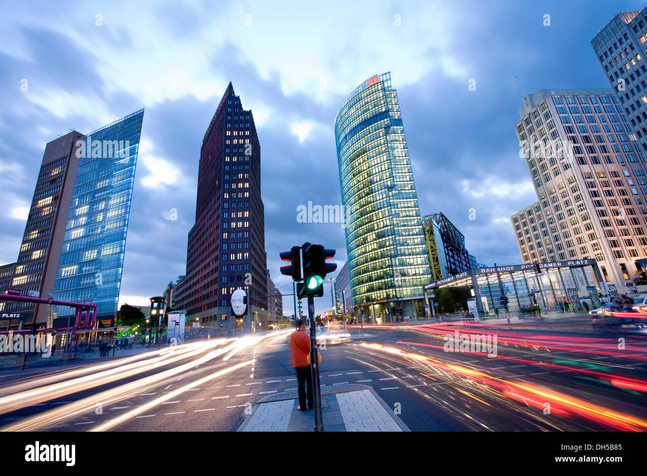 Potsdamer Platz, Potsdam square, Berlin, Germany Stock Photo - Alamy