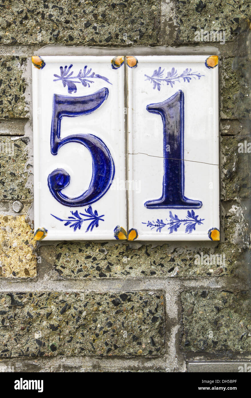 Double house number hi-res stock photography and images - Alamy