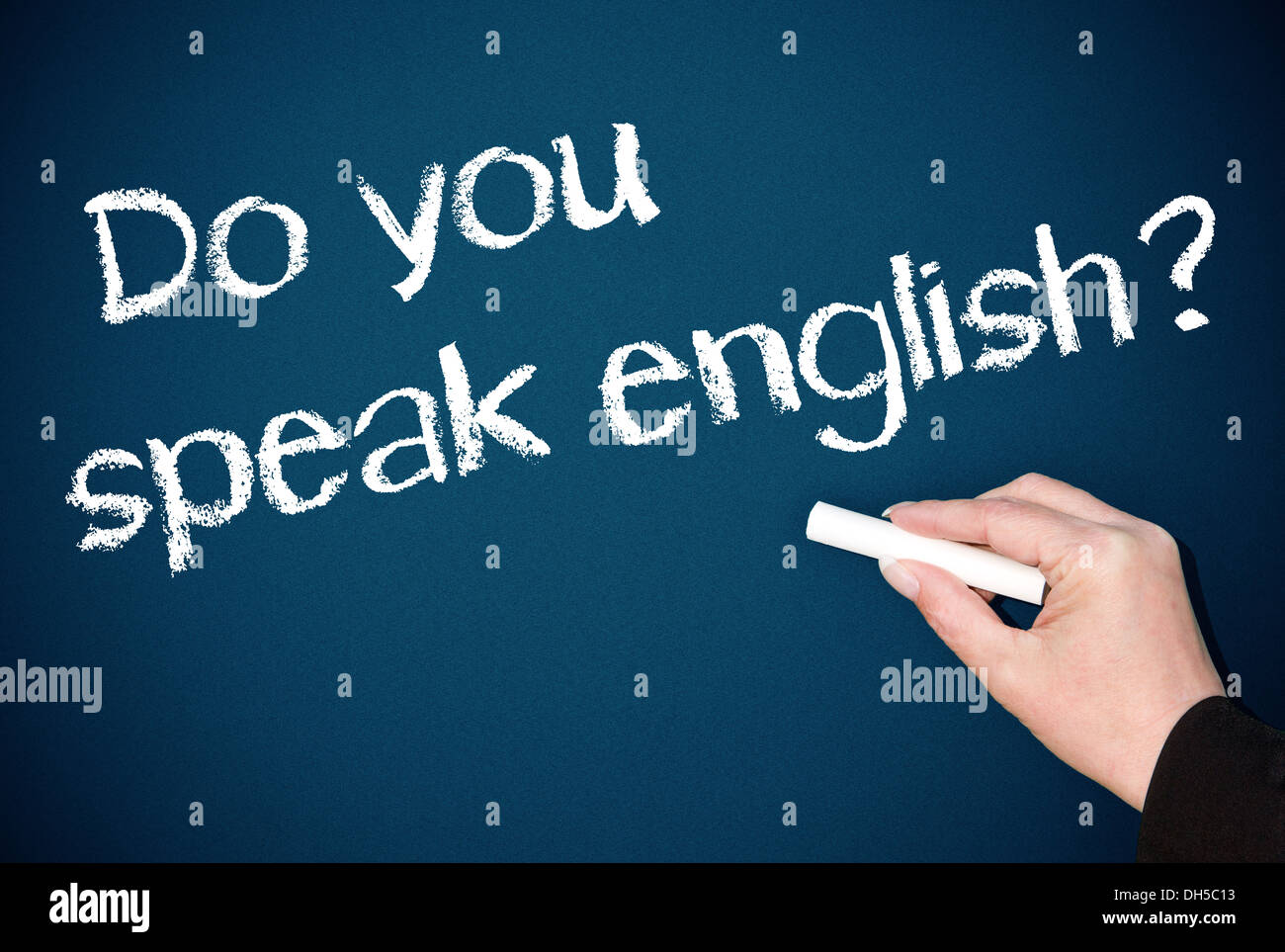 Person Speaking English