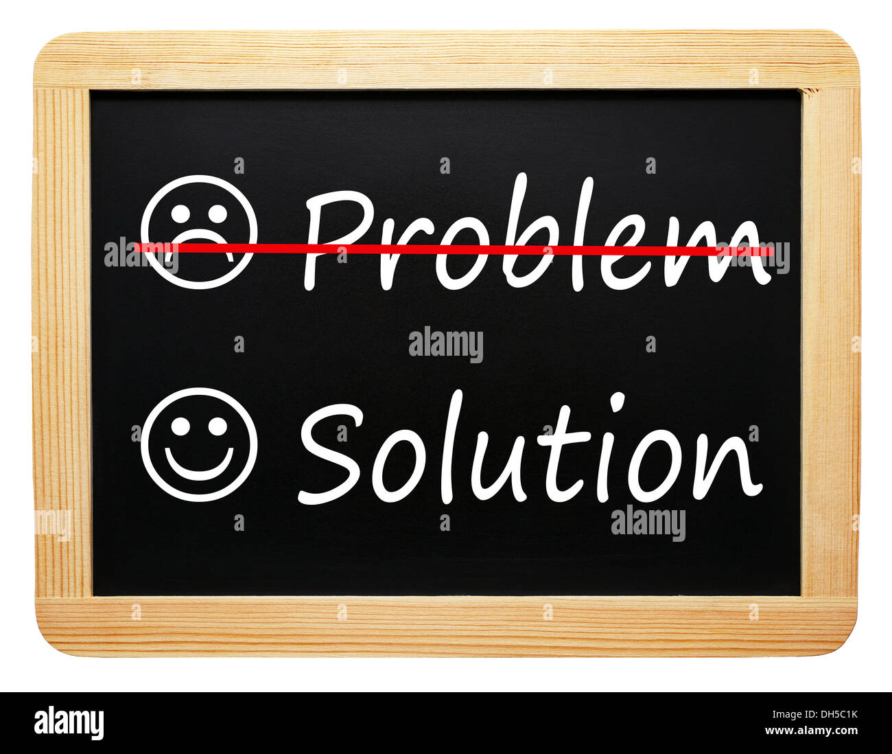 Problem and Solution Stock Photo - Alamy