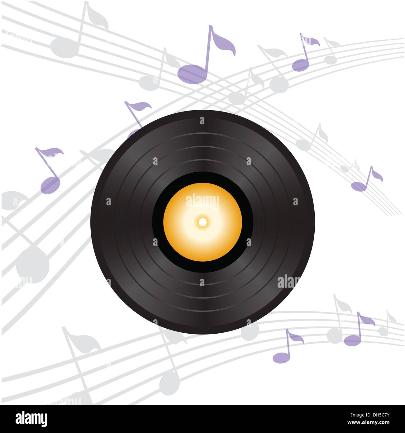 Orange vinyl record hi-res stock photography and images - Alamy