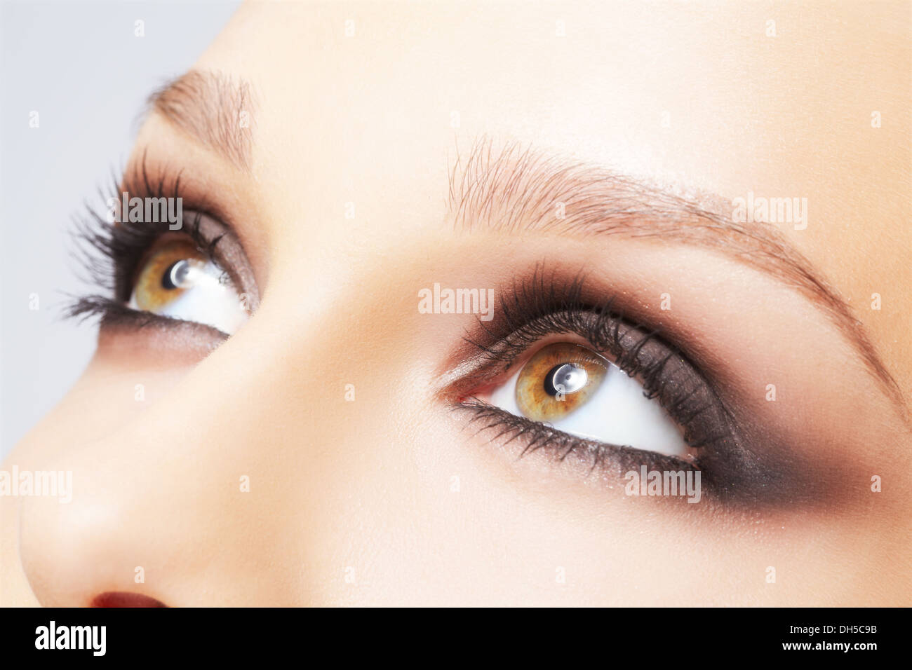 eye zone make up Stock Photo - Alamy