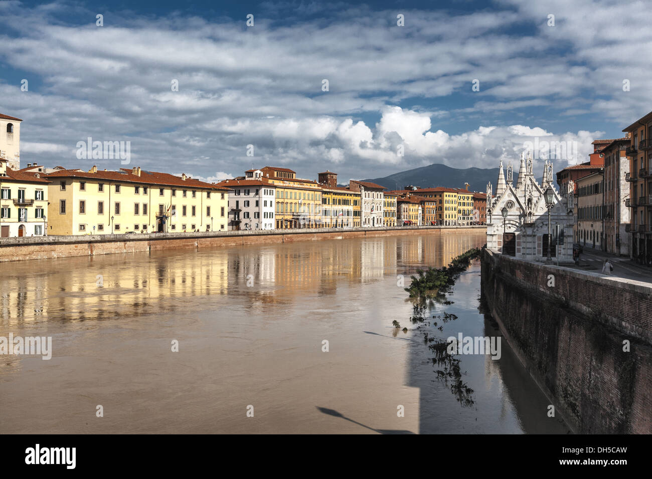 Pisa Lungarno Arno Stock Photo - Alamy