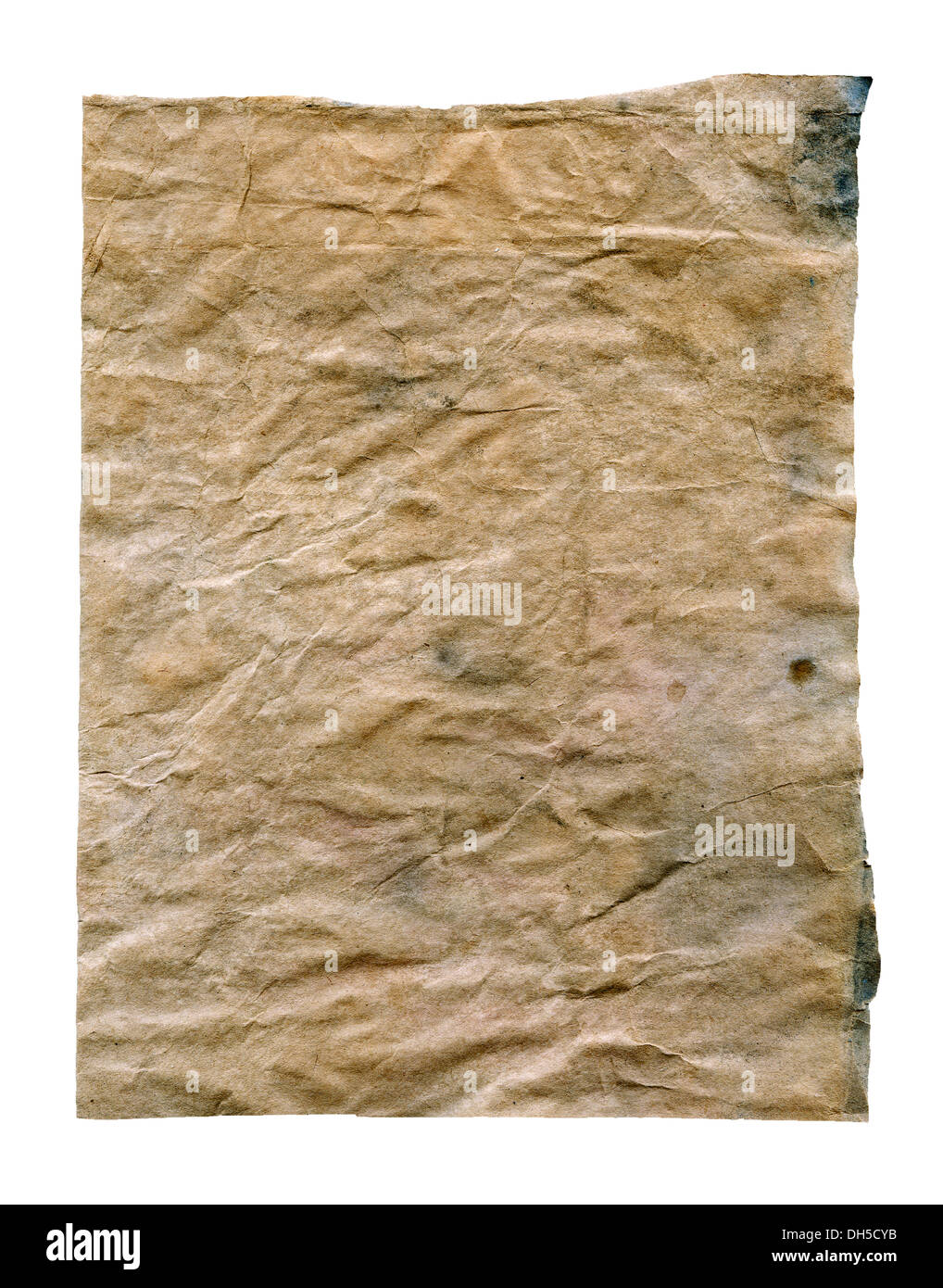 Old paper isolated Stock Photo - Alamy