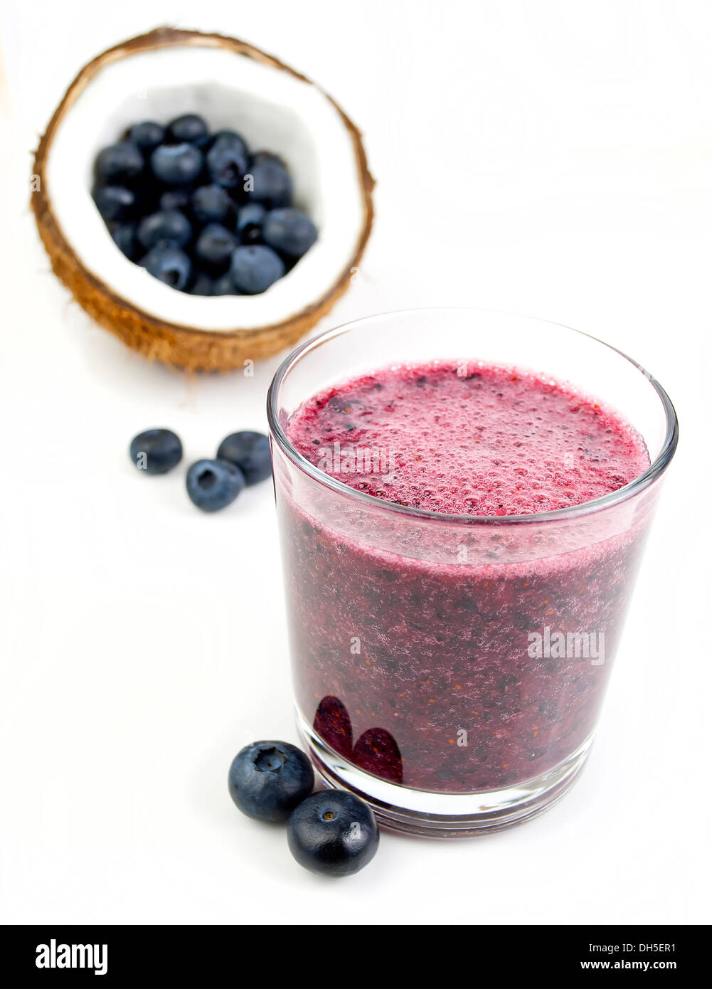 Blueberry juice nobody Cut Out Stock Images & Pictures - Alamy
