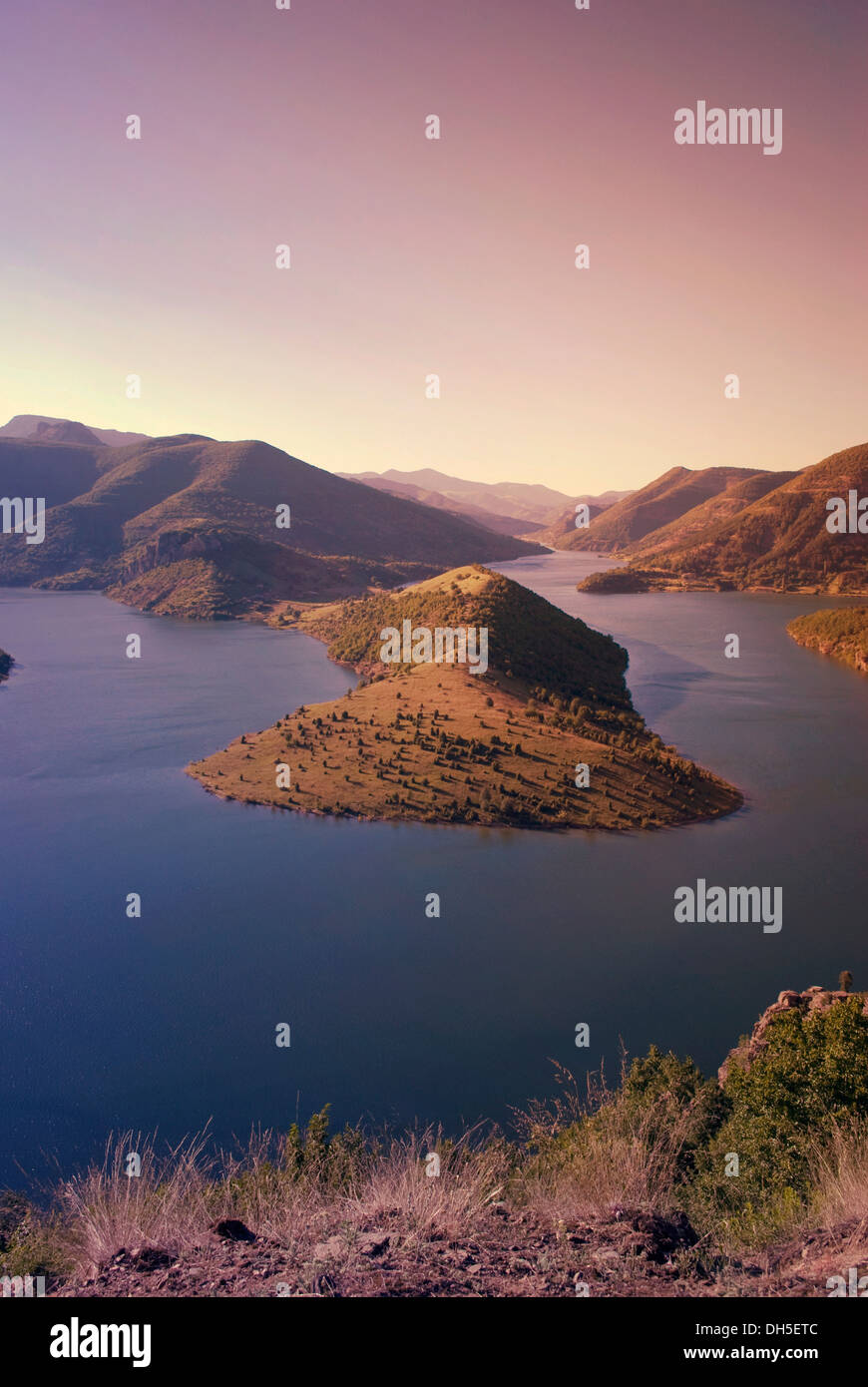 Kardjali lake, Bulgaria Stock Photo - Alamy