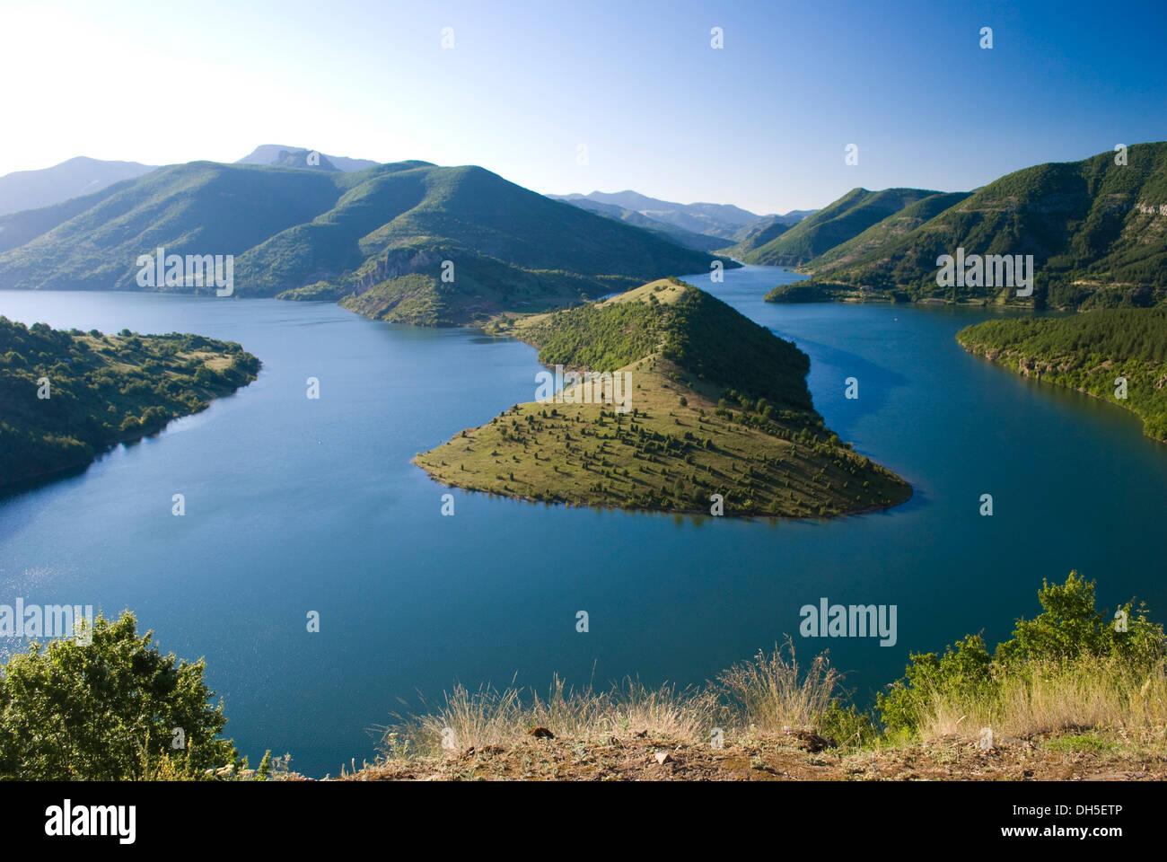 Kardjali lake, Bulgaria Stock Photo - Alamy