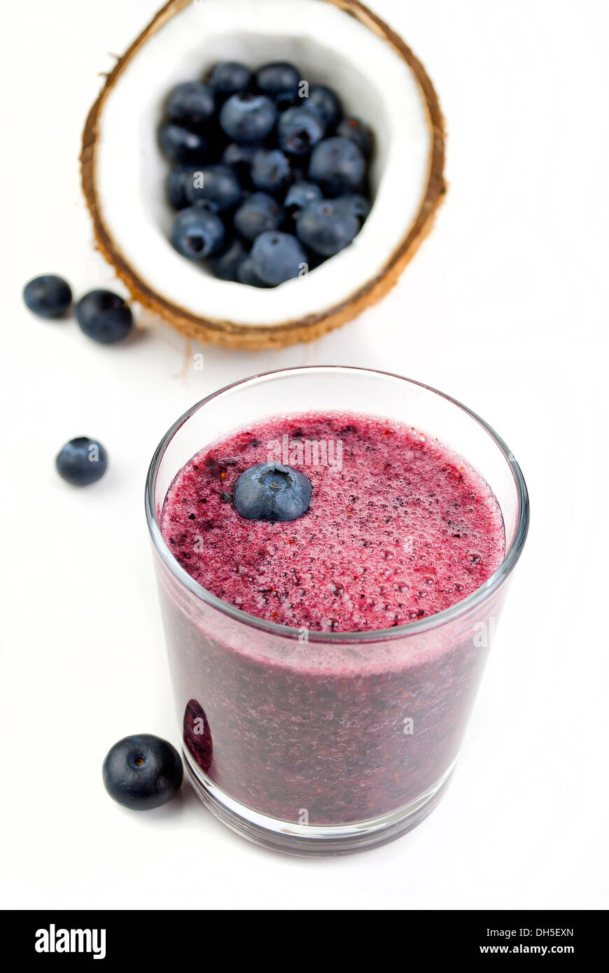 Delicious sweet smoothie Cut Out Stock Images & Pictures - Alamy