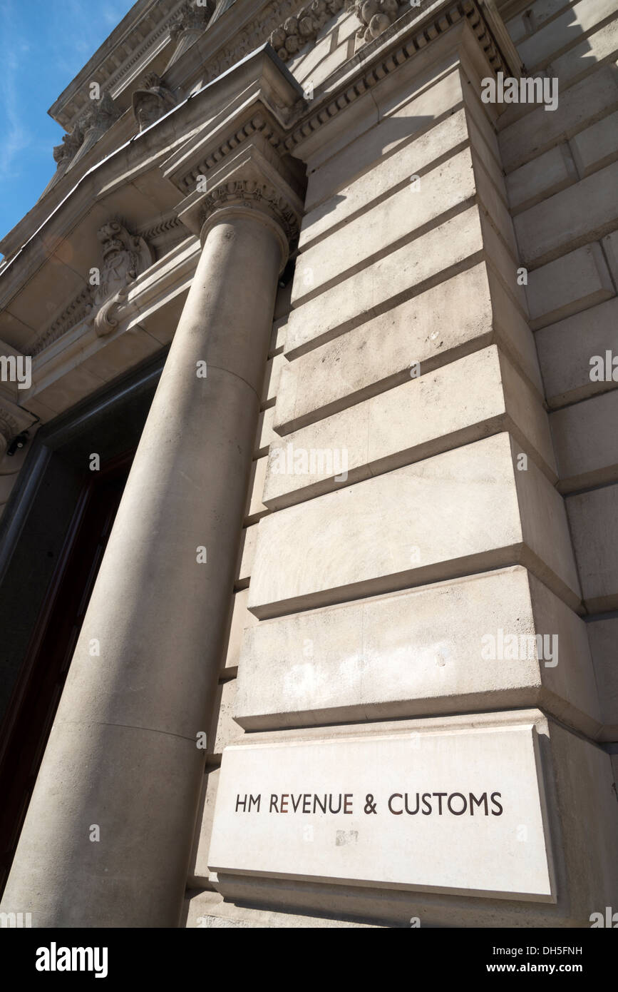 HM Revenue & Customs, Whitehall, London, England, UK Stock Photo - Alamy