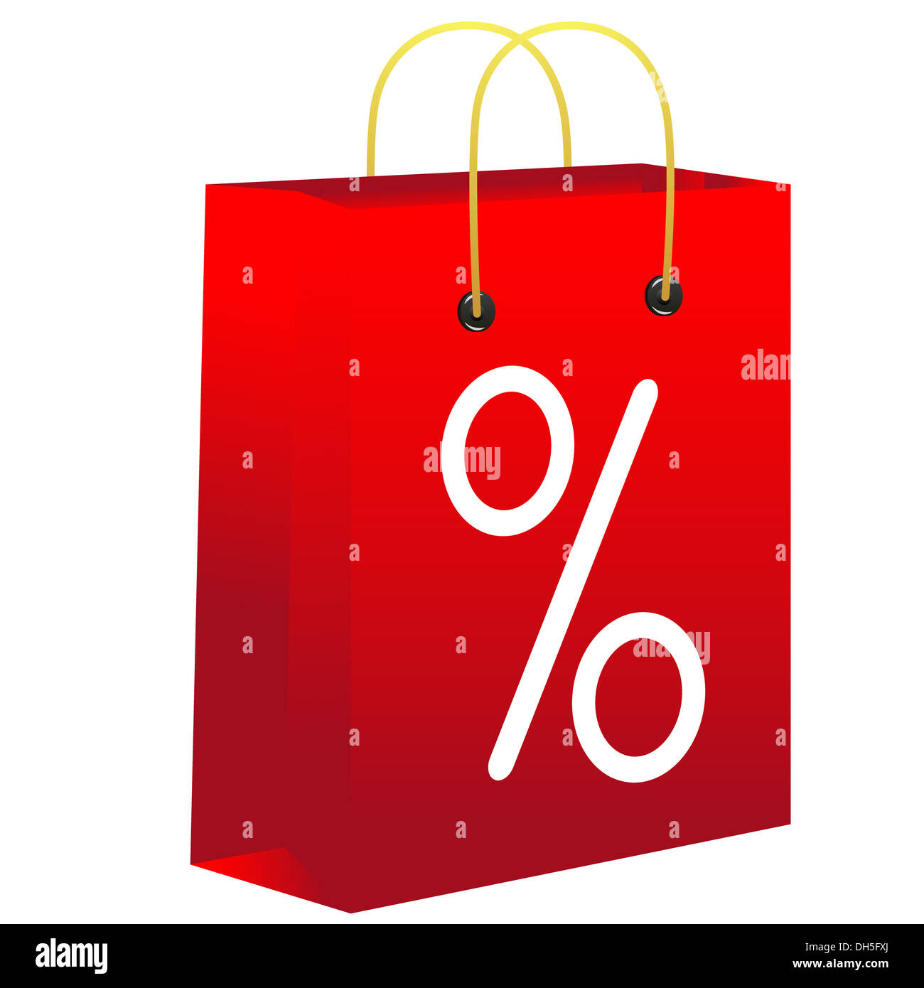 Red shopping bag Stock Photo - Alamy