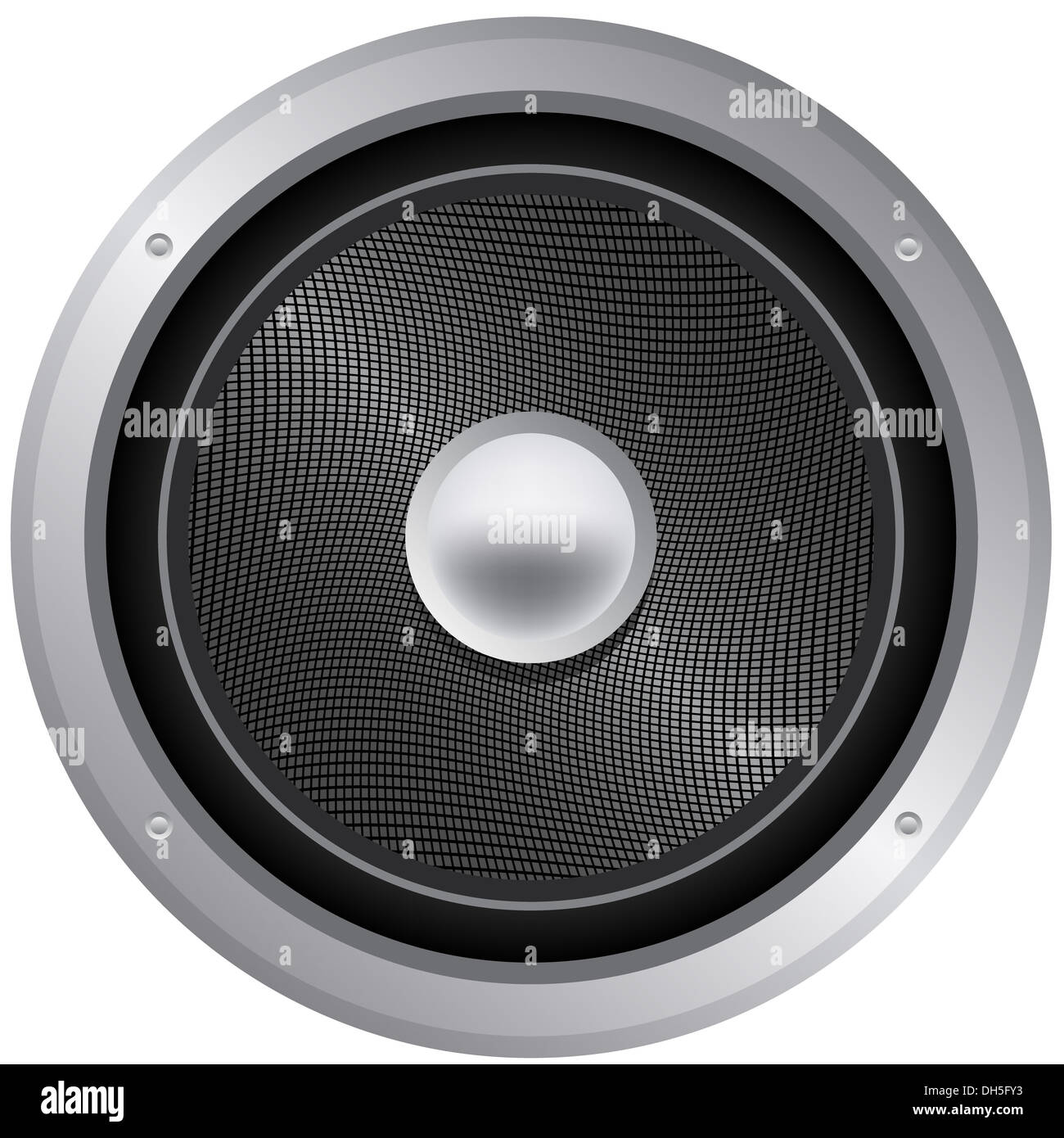 Audio speaker icon Stock Photo - Alamy